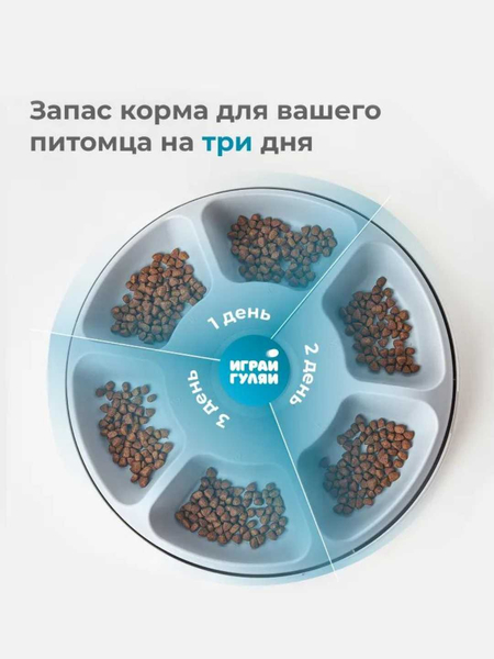 Автоматическая кормушка для кошек и собак Petwant F13