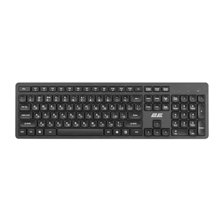 Комплект клавиатуры и мышки 2E MK410 WL BLACK