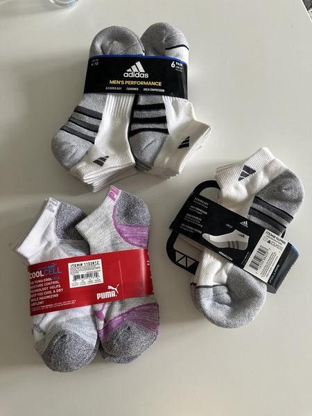 Носочки Puma и Adidas из США, оригинал