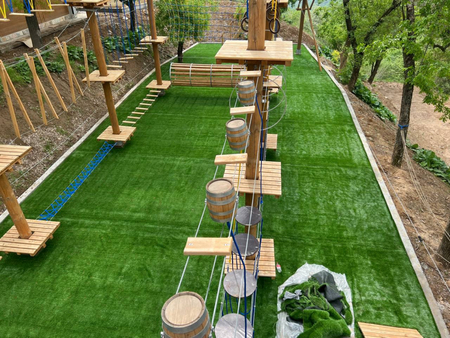 Miniy stadion gazon landshaft