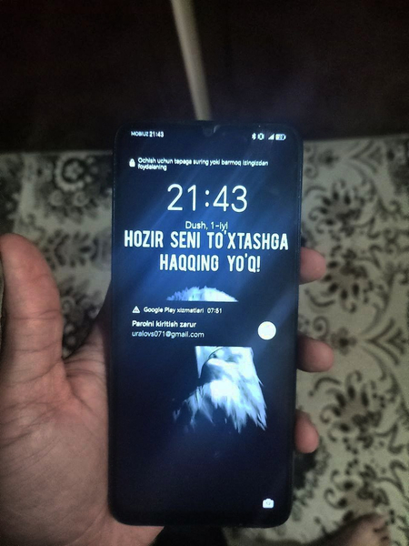 Honor x 6 xotira 128 narxi 160$