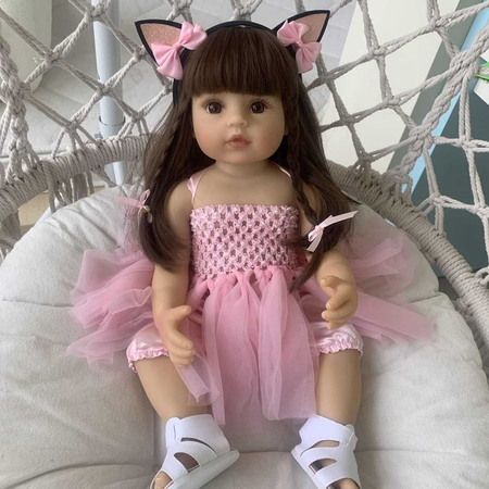 Кукла Reborn  из винила длиной 46 см