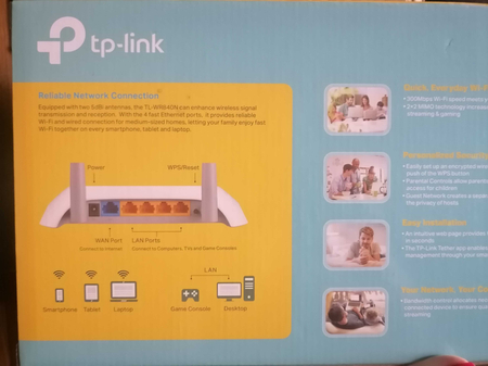 Wi-Fi роутер TP-Link TL-