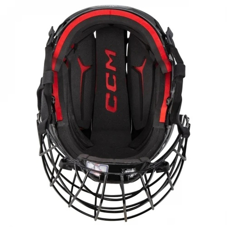 Шлем хоккейный CCM TACKS 70 с маской, подростковый, коньки