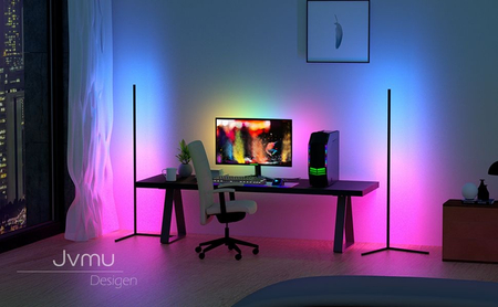 RGB  торшер светодиодный