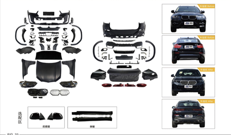 Bmw x6 E71. X6 M G06