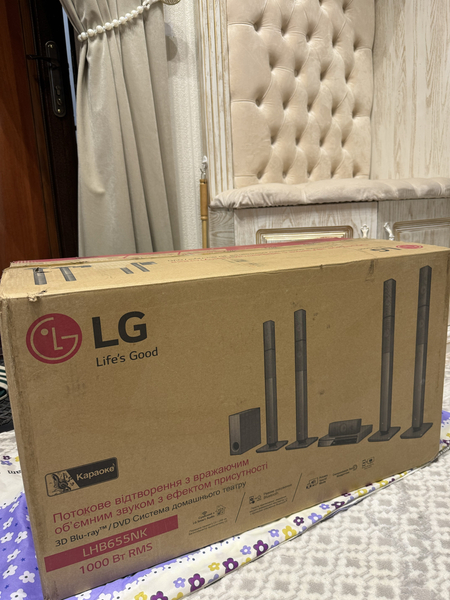 Damashni kinoteatr 5.1 kalonka Lg 3.d blu ray