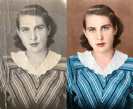Реставрация фотографий