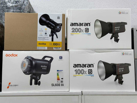 Godox SL60 Bi Godox SL100 Bi Amaran 100x S Amaran 200x S