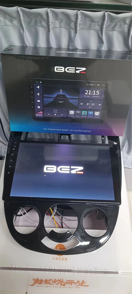 Монитор Android Tesla BEZ на Chevrolet Cobalt, Gentra 2/32Гб +Рамка