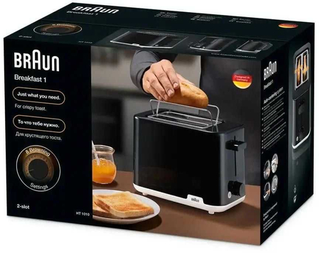 Тостер Braun HT1010BK