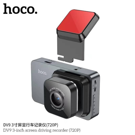 Видеорегистратор HOCO DV9 720P/30fps, 3.0 Display