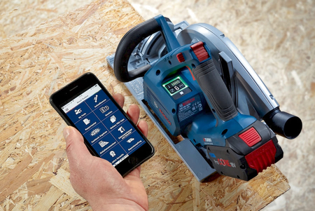 Аккумуляторная циркулярная пила BOSCH GKS 18V-68CG pro