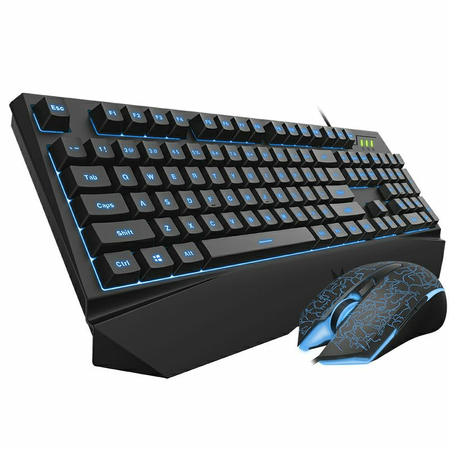 СКИДКА! (2в1) Игровая Мембраная клавиатура и мышка/мышь Rapoo V120S