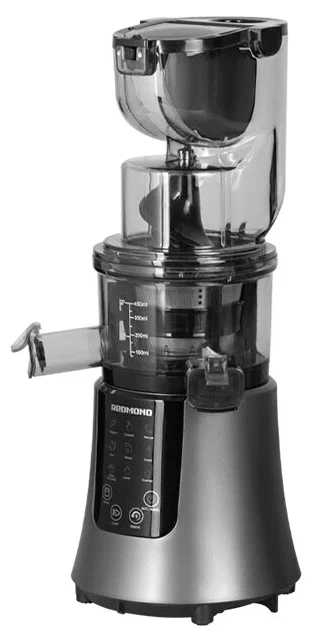 Шнековая соковыжималка Redmond RJ-912S объем резервуара 1л