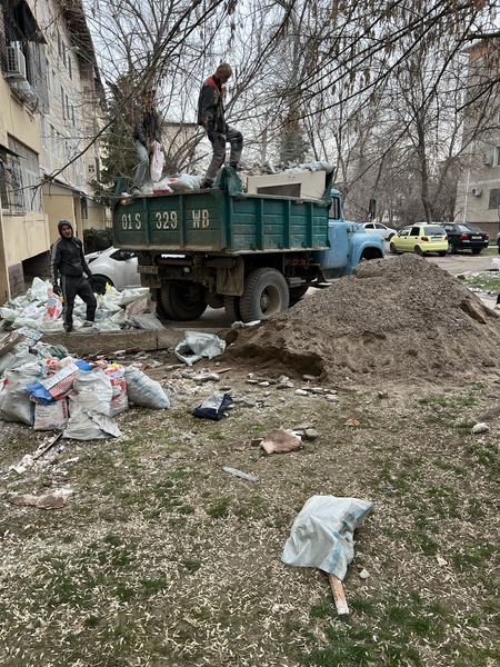 klinets kompot sheben qum tosh turpoq musor olib ketamiz zil man