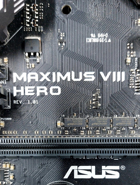 Б/У #Материнская плата (без задними планкой)

ASUS ROG MAXIMUS VIII HE