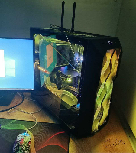 Kompyuter yig`ish va kuchaytrish Aorus One bilan birga!!!