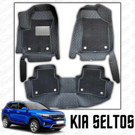 9D polik / коврики для Kia Seltos