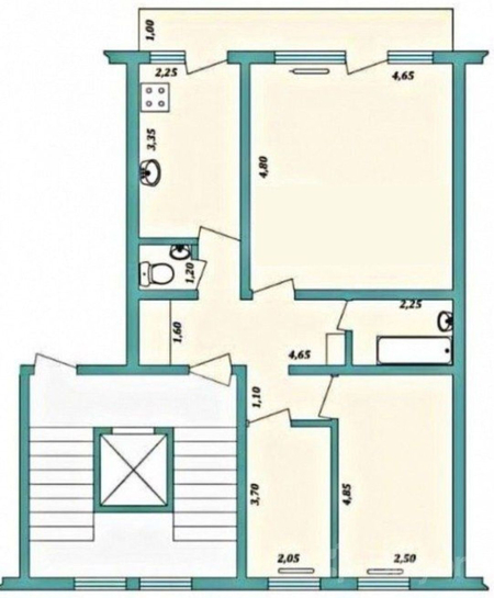 Продается своя 3 комнатная квартира с авторским ремонтом(фото реально)