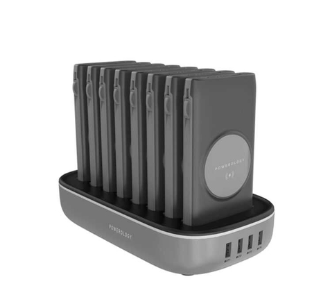 Power Bank Station 8in1 20W Powerology /Станция Power Bank 10000mAh