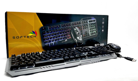 Keyboard + Mouse Softech ST28