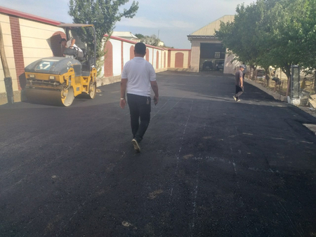 Асфальт ёткизиш..