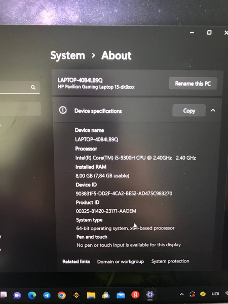 Hp pavilon gaming