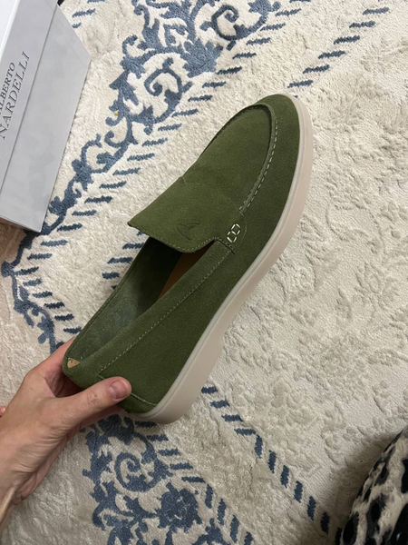 Замшевые мокасины Loro Piana мужские лоферы Лоро Пиана