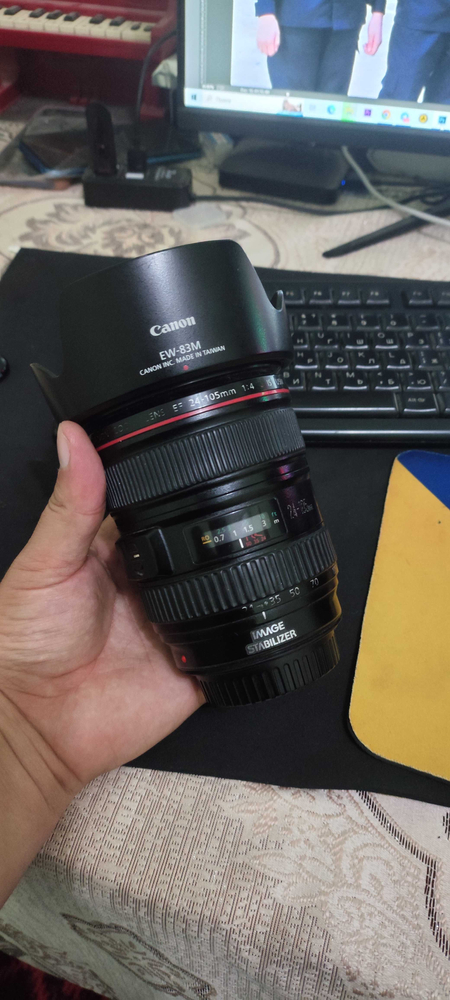 Canon obektiv 24 105 f/4 L IS USM