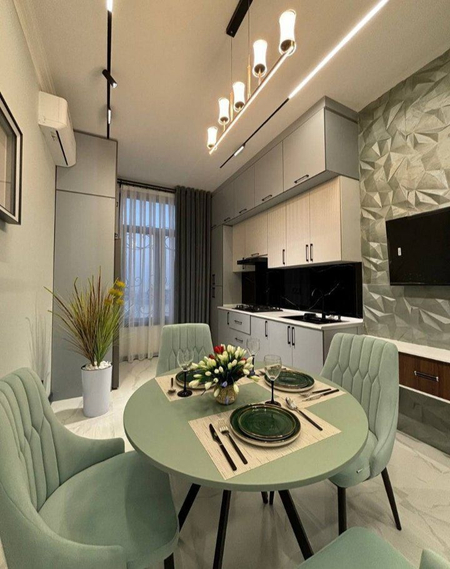 Новостройка ЖК Royal House 2в3/7/10 Авторский ремонт мебель техника 54