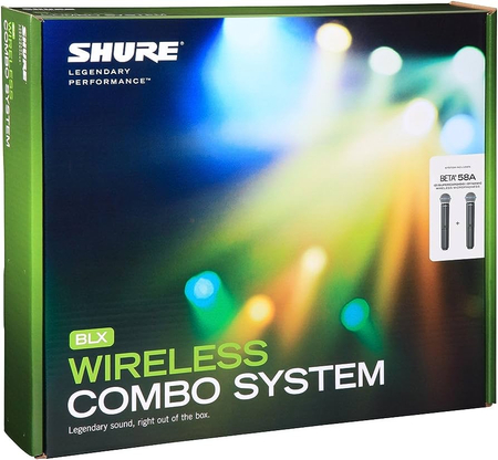 Shure BLX288/Beta58 Combo S8 ORIGINAL