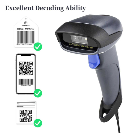 Сканер ко кодов 2D. Barcode scaner F27