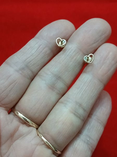 Серьги  клипсы с бриллиантами
