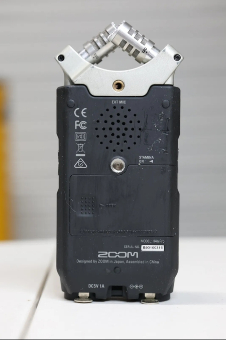 Zoom H4n Pro диктофон запись звука