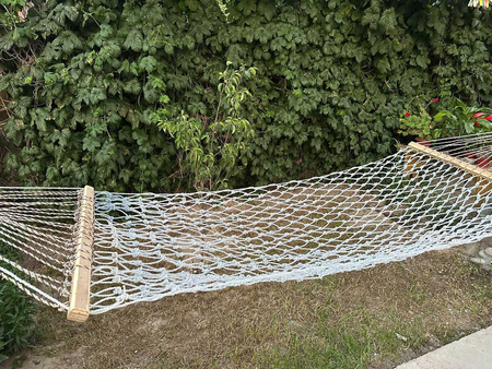 Гамак сетка из полипропилена (ручная работа) на заказ и в наличии