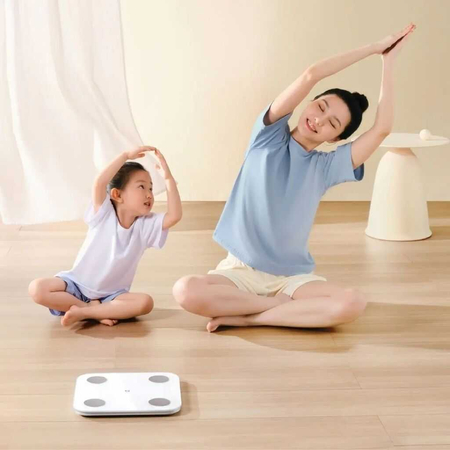 СУПЕР ЦЕНА! Умные весы Xiaomi Mi Body Fat Smart Scale S400 (белый)