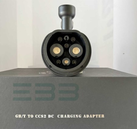 Переходник для зарядного штекера для электромобилей GB/T DC to CCS2