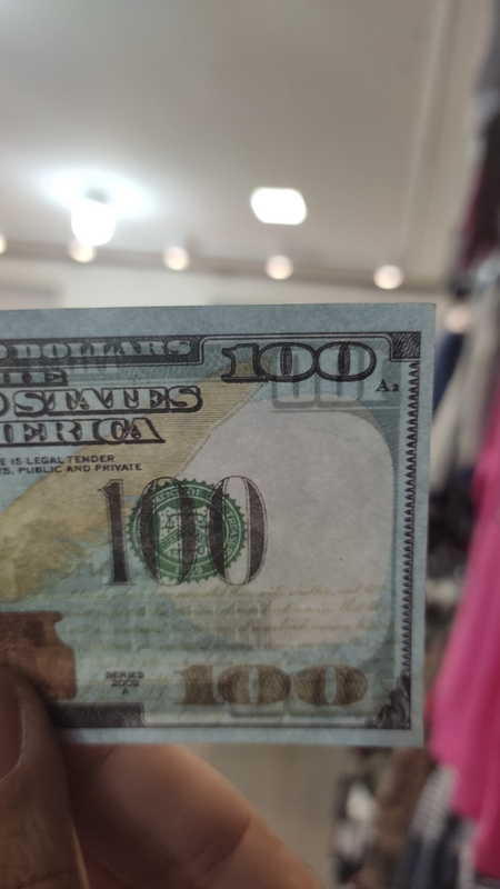Сувенирная купюра 100 Dollar. Билет Банка Приколов