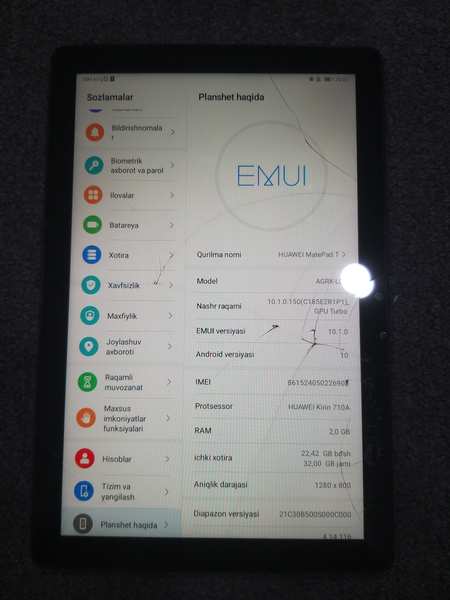 Huawei MatePade Sotiladi