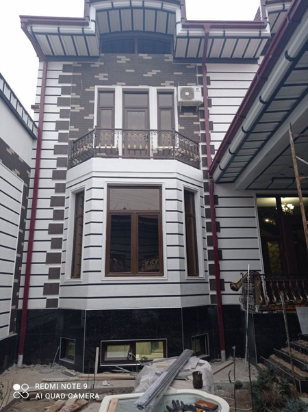 Travertin fasad ishlari eng arzon va eng sifatli