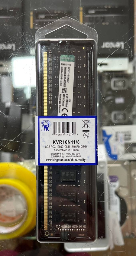 Kingiston DDR3 8GB Udimm