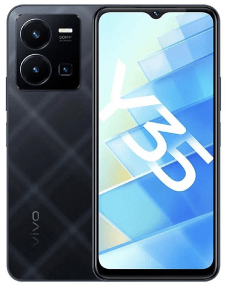 Vivo Y35 black agate