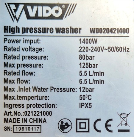 VIDO Karcher sotiladi