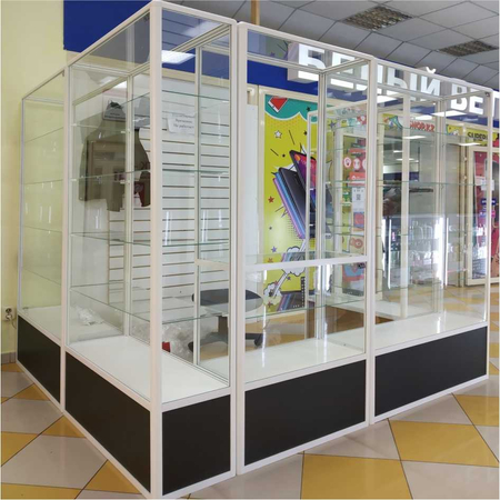 Витрины и прилавки для товара в магазин, vitrina DiA35