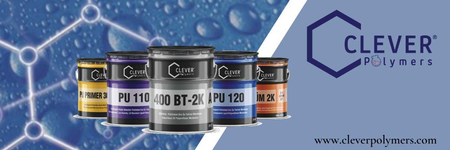 Гидроизоляция Clever Polymers на основе Полиуретановых материалов