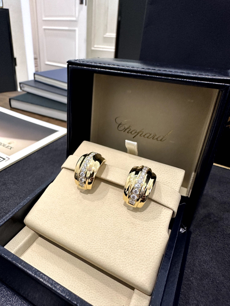 NEW Серьги с бриллиантами Chopard La Strada 849399