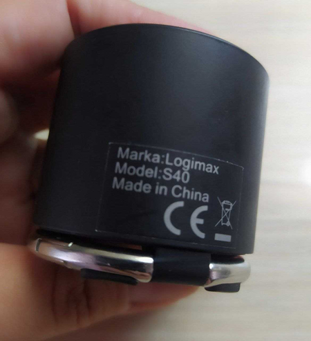 Маленькая, беспроводная, светящаяся портативная блютуз колонка