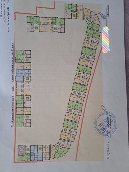 Кварттра в ЖК Пойтахт Гавхари 59м2, евроремонт.