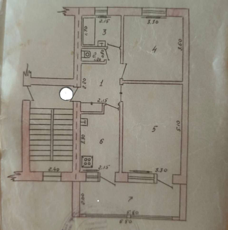 Пррдам квартиру 2в3/3/4 60м2 (кирпич-77 скрия) на ул.Юсуф Хос Ходжиба